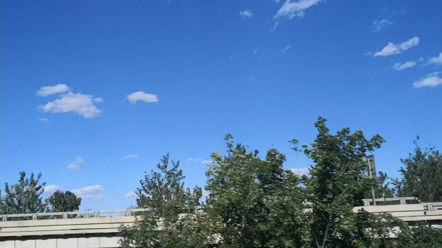 不一样的北京一一天蓝地绿的北京