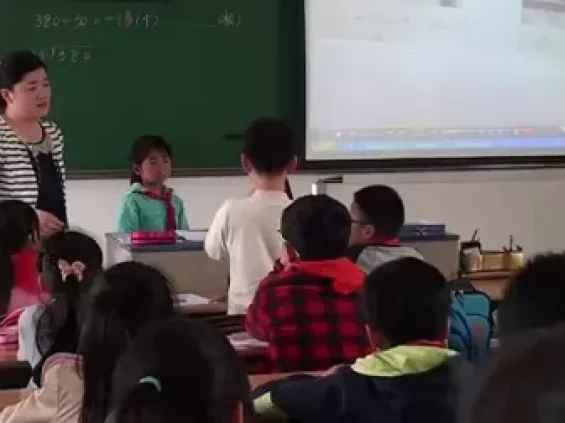 苏教版小学四年级数学上册二、两、三位数除以两位数2、除数是整十...