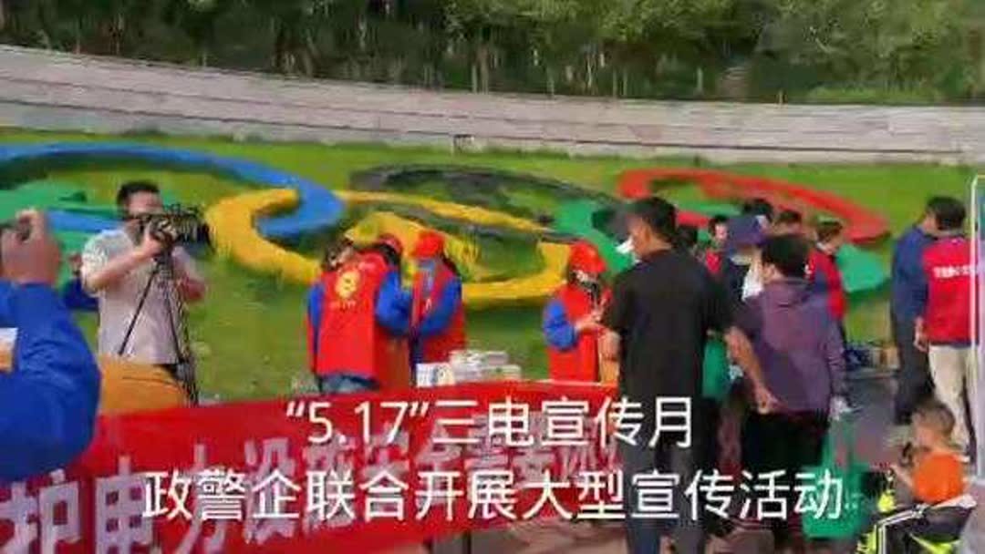 公安机关造势,政府执法部门支持,电力企业牛!