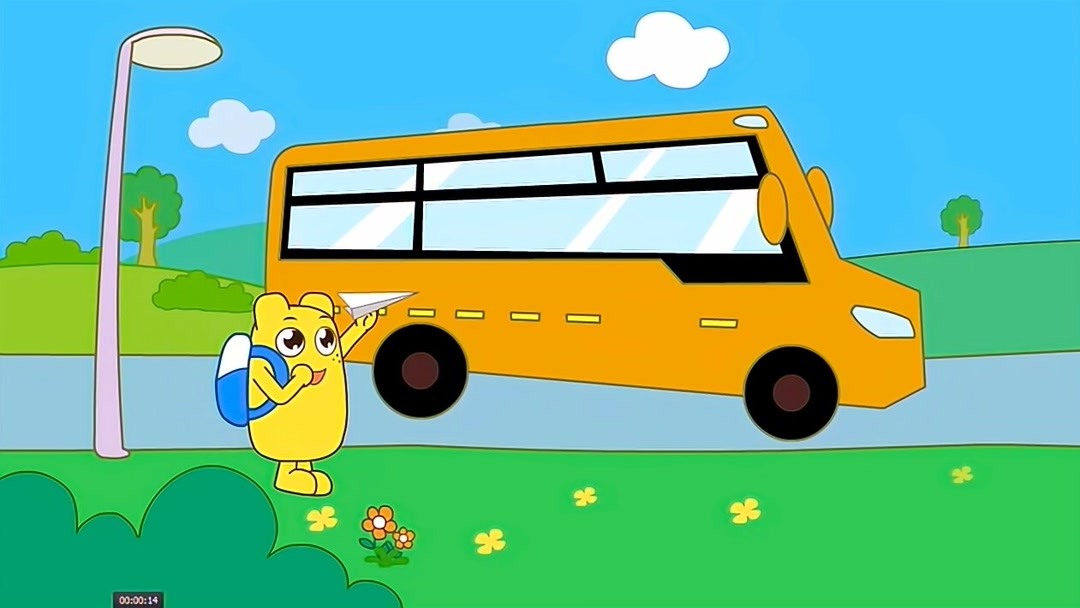 咕力安全小常识 第10集 坐校车