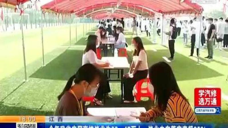 江西:2021年我省应届高校毕业生32.47万人 毕业去向落实率超85%
