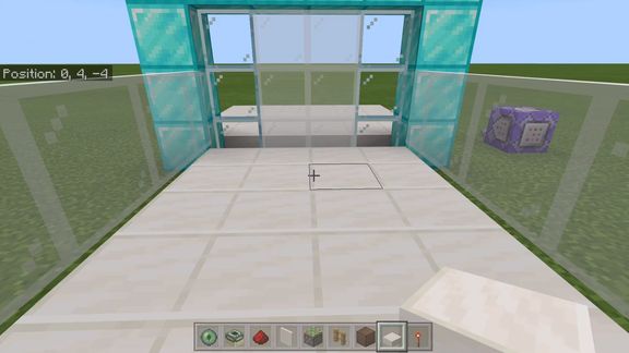 不用活塞 压力板的自动感应门 我的世界制作