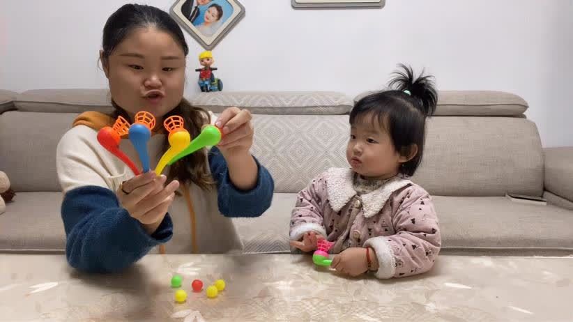 一起玩飘浮球了,看看怎么玩的吧