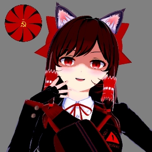 一只混沌红党小猫 