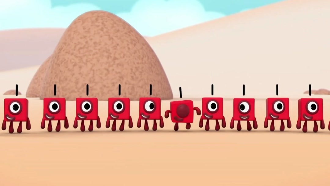 数字方块 搞笑动画:一大波可爱的小1 正在向你袭来!