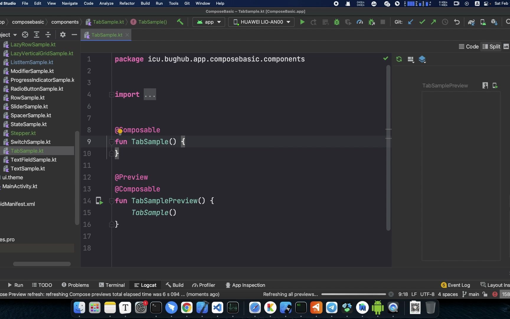Jetpack Compose 之TabRow 用法
