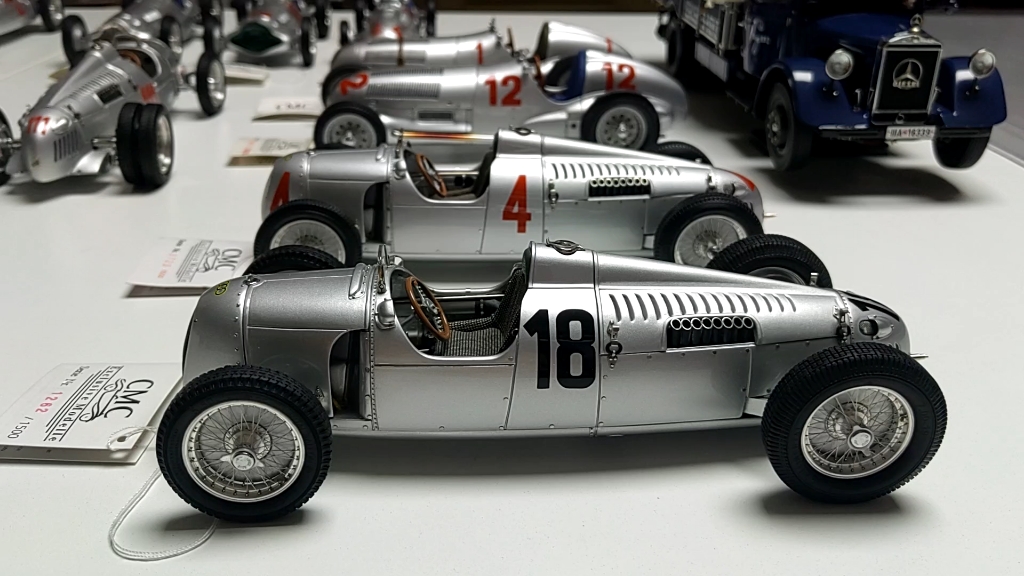 【汽车模型】1比18 CMC 汽车联盟(奥迪)Type C(下)