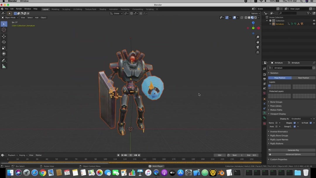 Blender插件-FBX格式导出导入插件Better FBX Importer & Exporter
