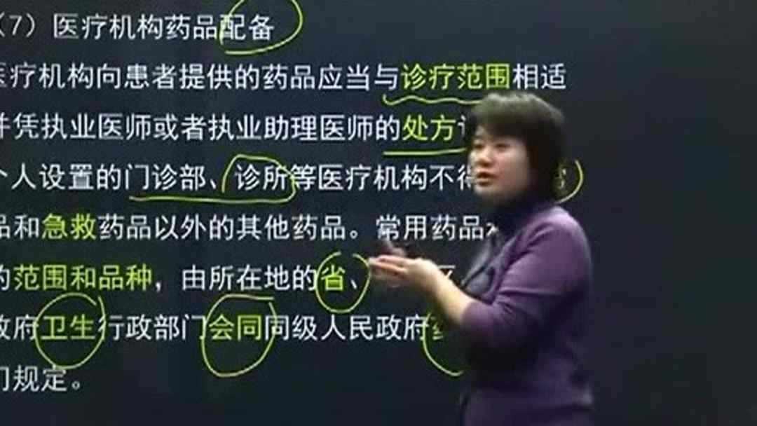 2020年初级药师药士主管药师视频相关专业知识电子书3