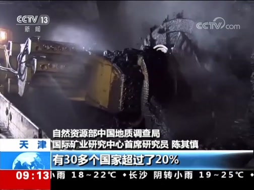 [新闻直播间]《全球矿业发展报告2019》 全球矿业产值占GDP比例达...
