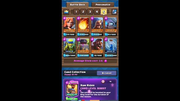 皇室战争-野猪皮卡组合对战