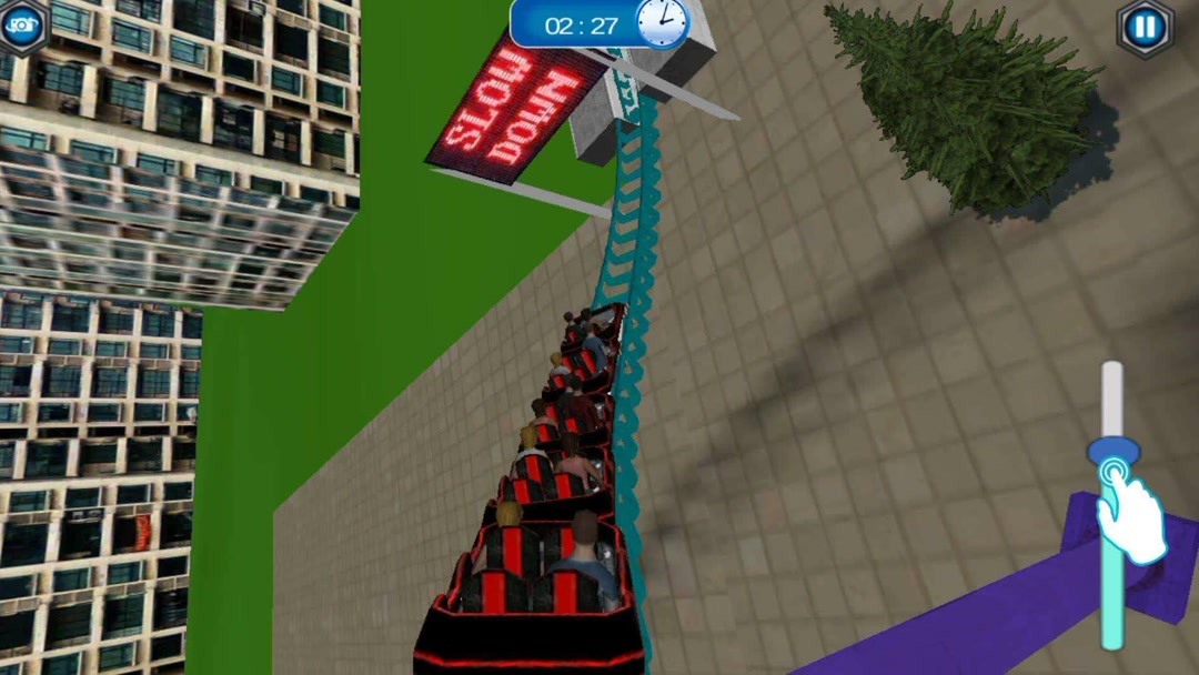 模拟过山车游戏 极限体验#5