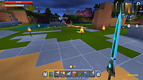 迷你世界:机关做好后二狗子干掉一只怪物,最后就把它拆掉了