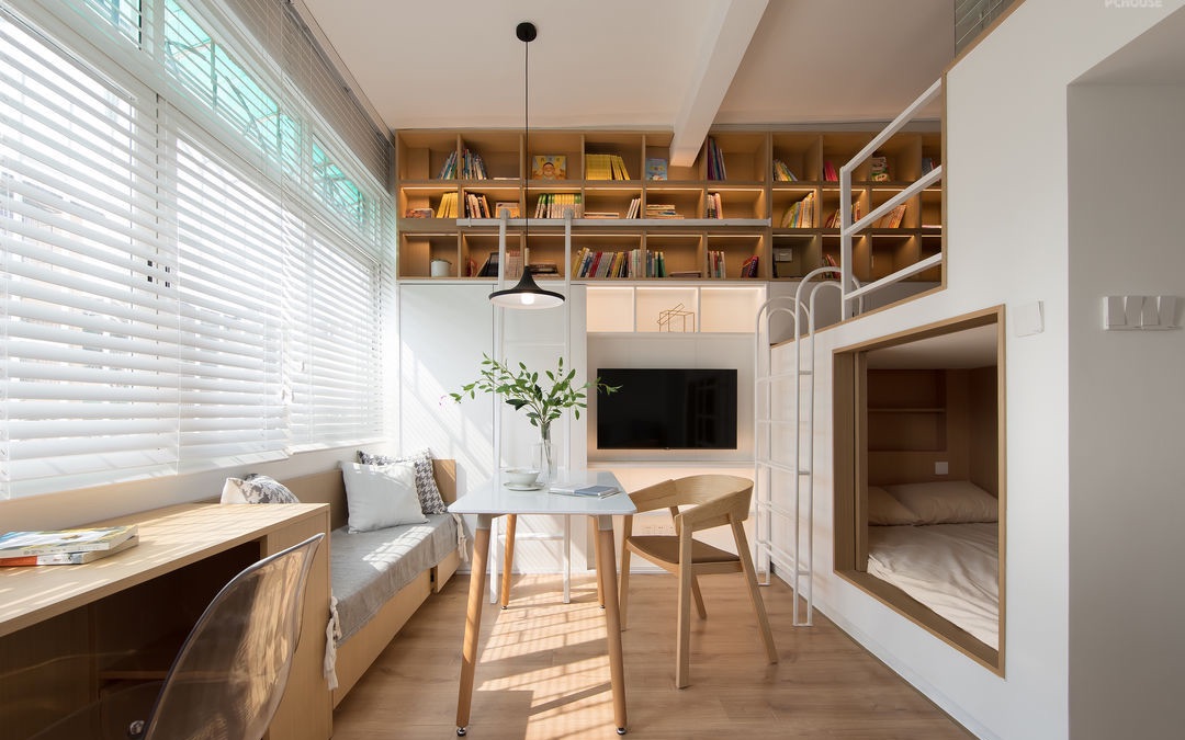 28㎡爆改成128㎡的豪宅?!这是什么空间魔术师?