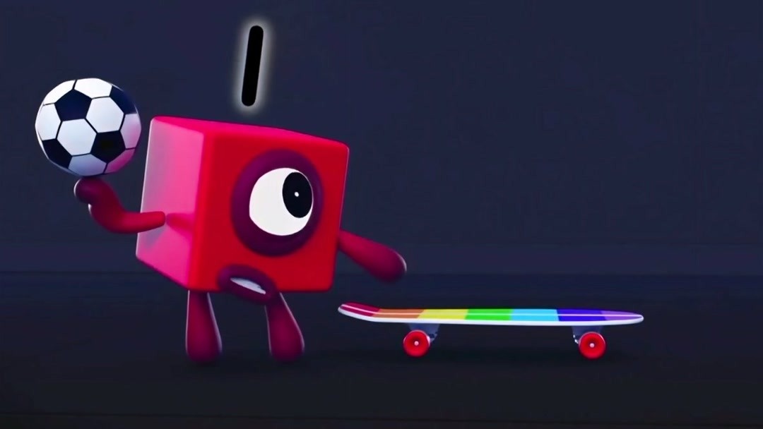 数字积木 搞笑动画:关键时刻还是得小1出马 给你上一课!