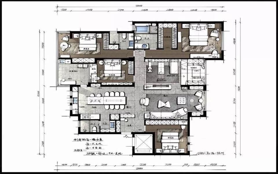 【室内设计】梁志天大咖的方案到底是什么样子的?最适合新人设计师...