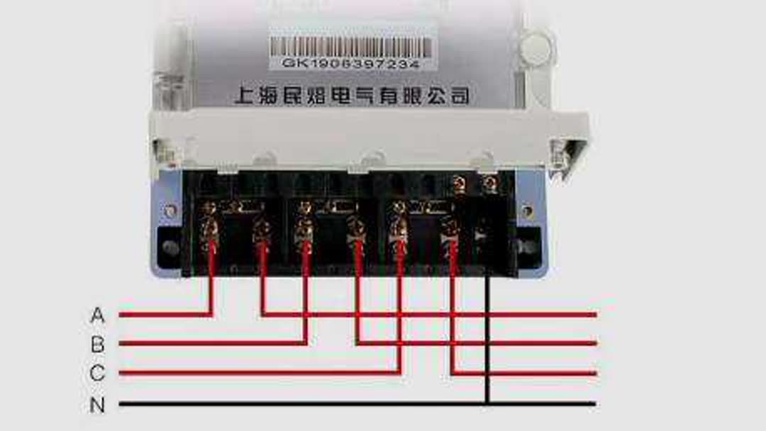 直接式三相四线电表怎么接线?底部有7个孔,分别对应什么线?