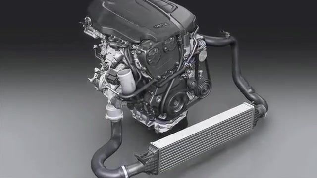 带你看奥迪TFSI涡轮增压器发动机,3D动态工作原理