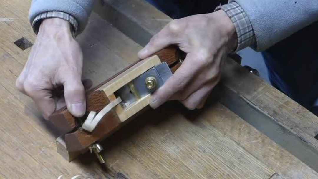 了不起的木匠活,制作一个木工专业刨子,老祖宗的发明太聪明了