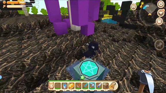 迷你世界把不能破坏的方块挖碎了还怎么玩