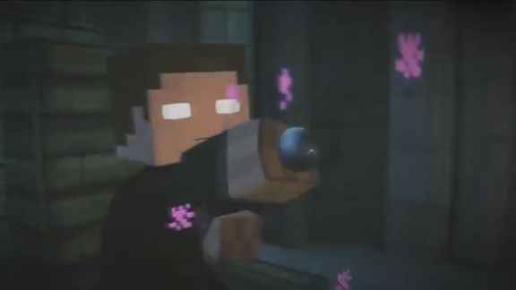 我的世界动画:恶魔Him是永远不会流血的!