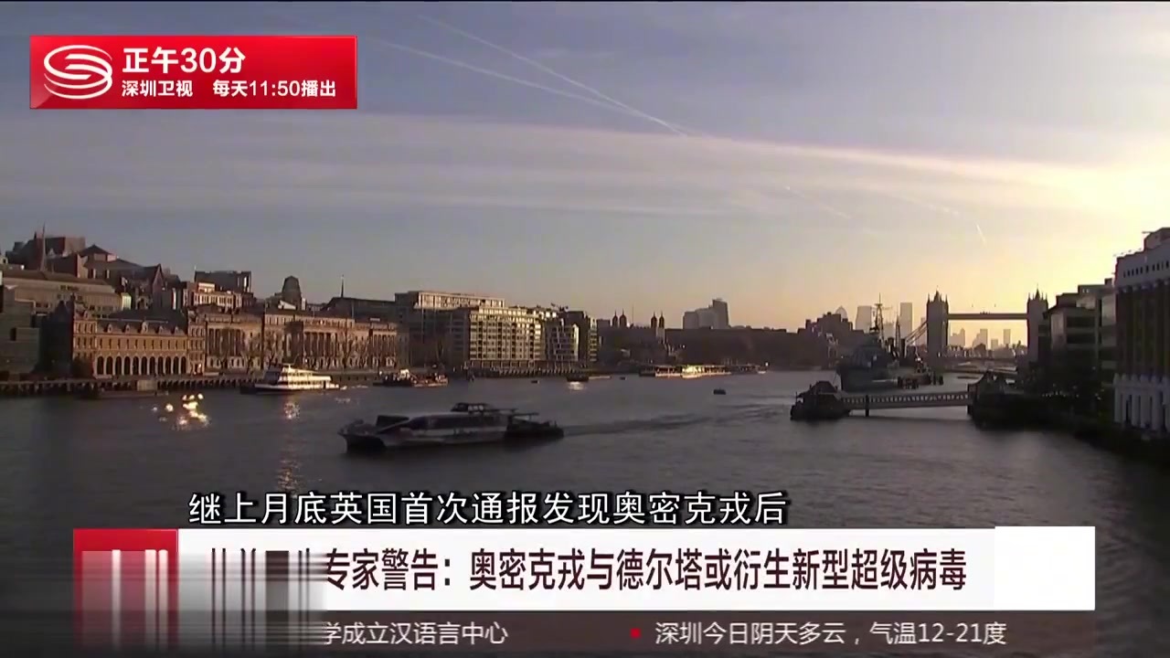 卫生专家警告:奥密克戎与德尔塔或衍生新型超级病毒