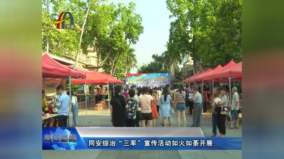 同安综治“三率”宣传活动如火如荼开展