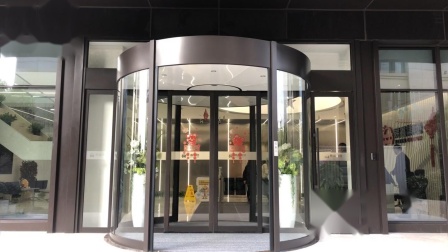 假两翼旋转门「上海泰和amdoor.com.cn旋转门厂家」