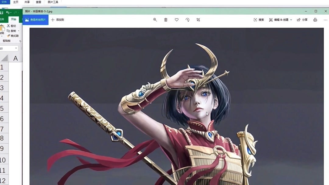 【CG插画原画]-游戏原画-武器设计-绘制教学