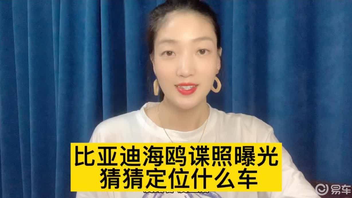 比亚迪海鸥谍照曝光 猜猜定位什么车