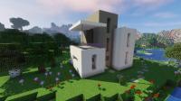 我的世界: 玩家自建一栋豪华海景房, 买不起房那就自己造!
