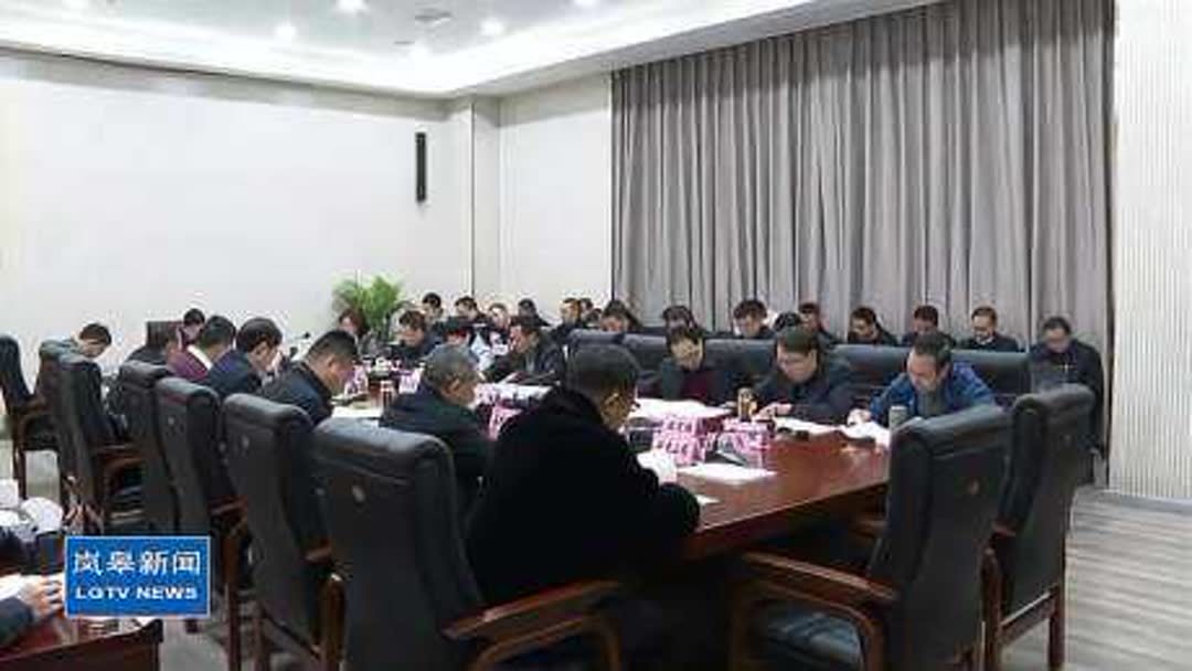 县政府党组集体学习会议召开