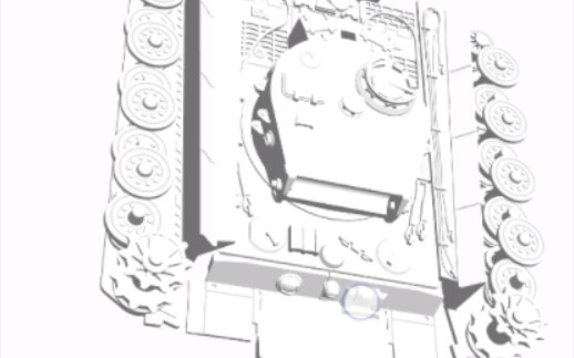 虎式坦克3d打印模型,想要的私信找我