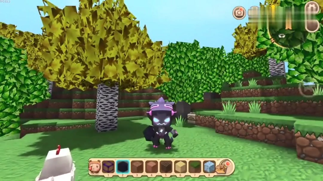 迷你世界:更新版的卡通版的材质包,让很多玩家都玩的停不下来