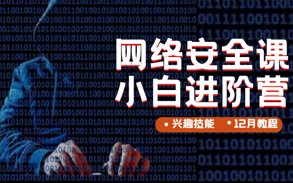 每天一个入狱小技巧,网络安全小白进阶渗透攻防黑客教程,200集持续...