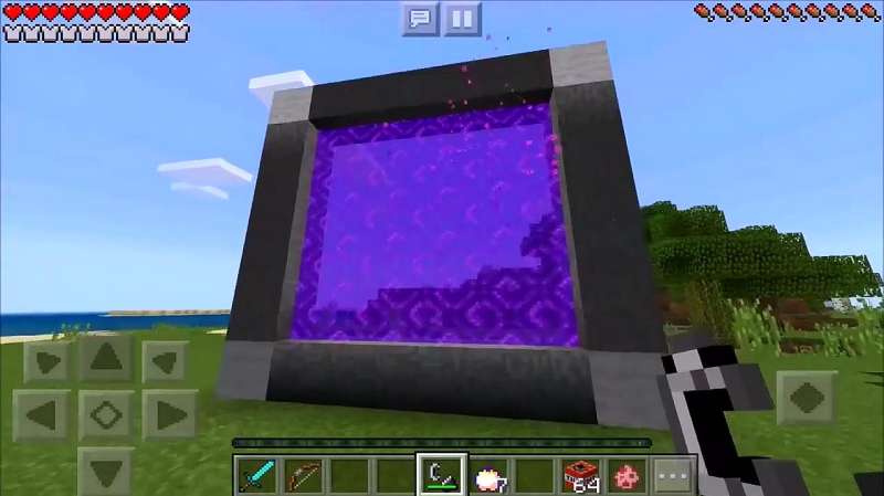 我的世界传送门教程:教大家传送到老婆婆的世界