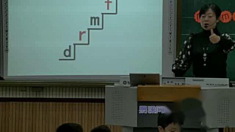 演唱 母鸡叫咯咯_第一课时(省一等奖)(人音版五线谱吴斌主编二年级...