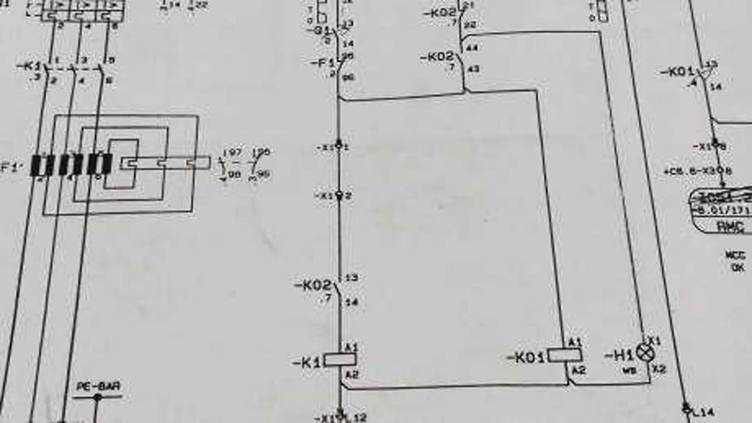 进口电气柜的电气图纸解说,不是太难,对新手很有用