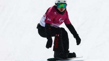 [冬残奥会]多名中国选手取得单板滑雪晋级资格