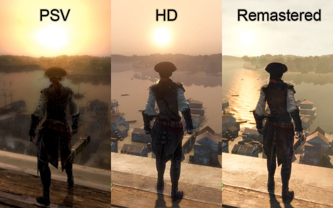 (PSV)差距很大,优化很不错,画面很棒的刺客信条3外传作品,刺客信条...