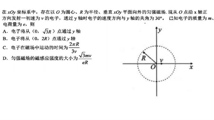 带电粒子在磁场中的运动问题