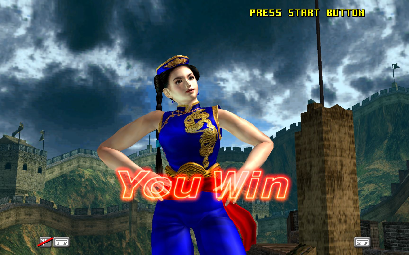 《VR战士4 街机版 Ver.C》flycast模拟器测试