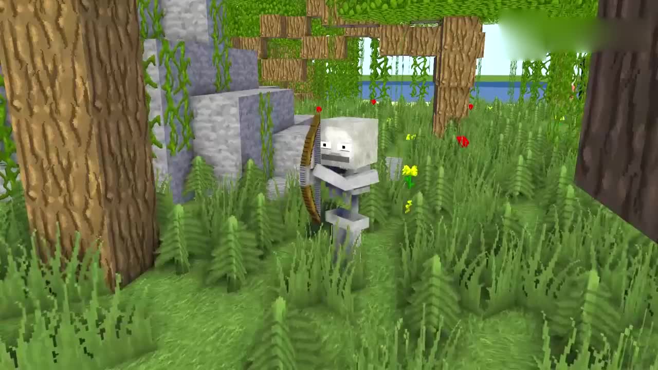 MC动画:怪物学校《生化危机》,特种兵him霸气上线激战病毒僵尸!