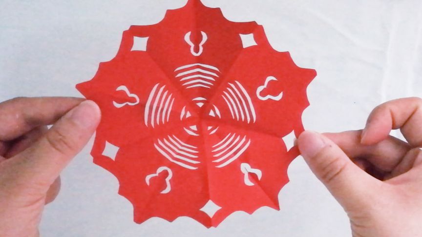 简单易上手的儿童手工剪纸,从最简单的剪纸图案开始设计