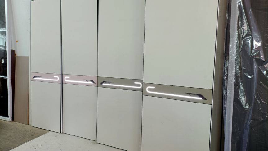 轻奢极简玻璃门移门