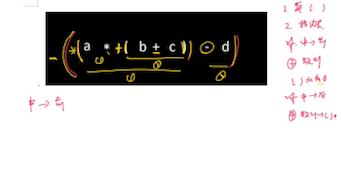 中缀表达式转前缀和后缀表达式 ～小技巧