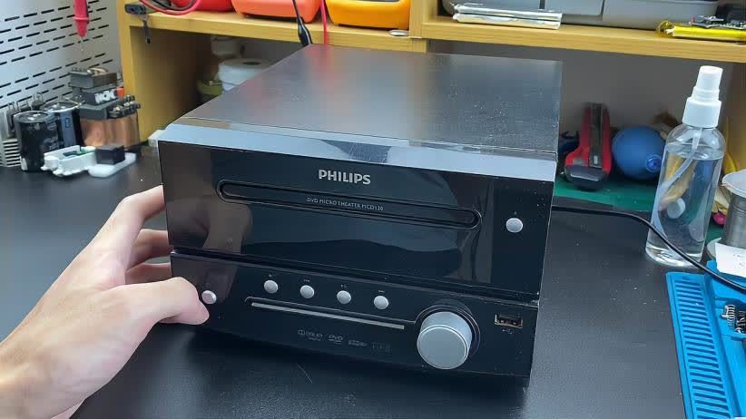 .DVD组合音响播放器,拆开看看那时的高科技产品如何.