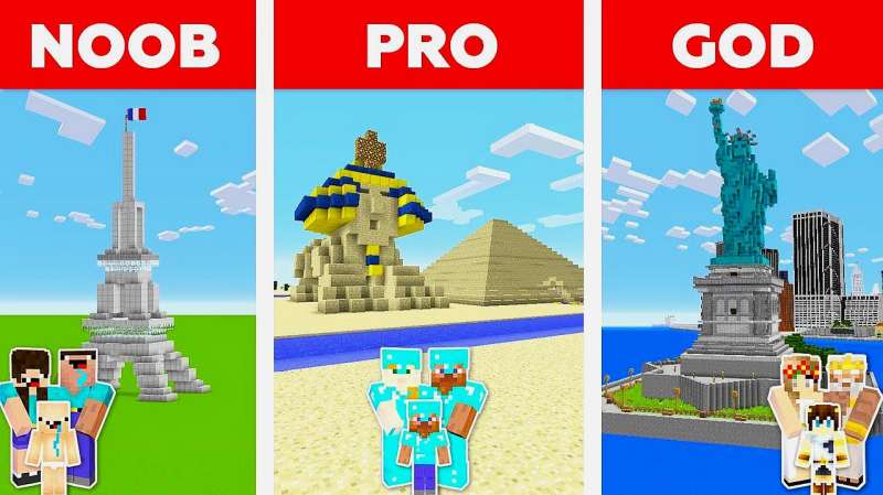 我的世界和迷你世界MC动画:家庭旅游