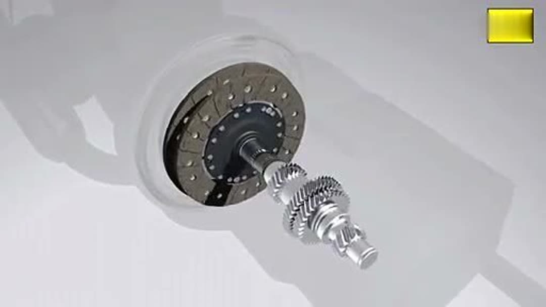 双离合器变速箱工作原理动画演示,清清楚楚