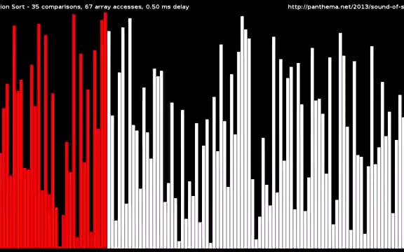编程之美-15种排序算法,最后一个亮了